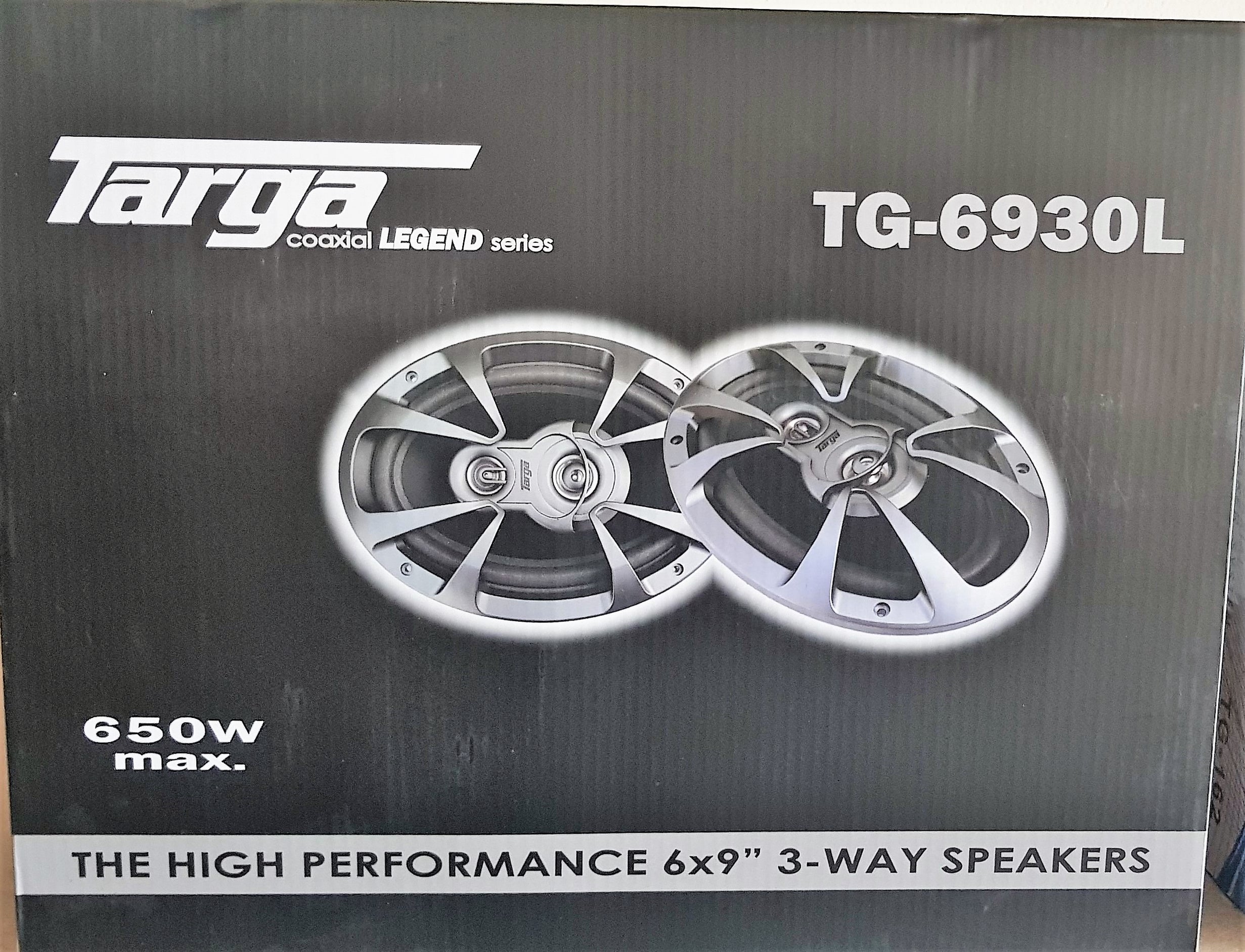 TARGA TG-6930L 6X9" 3-WAY COAXIAL SPEAKER (650W) — Mobile Acoustics