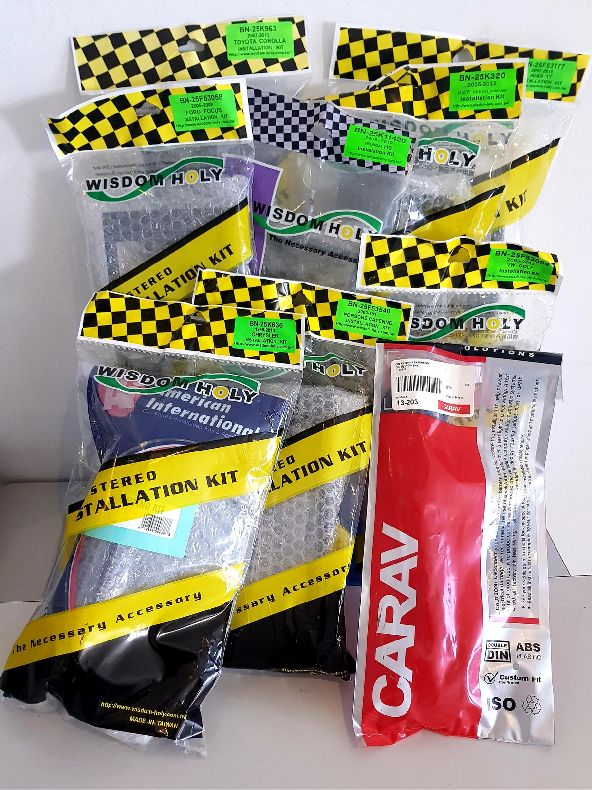 UNIVERSAL CAR STEREO INSTALLATION KIT — Mobile Acoustics