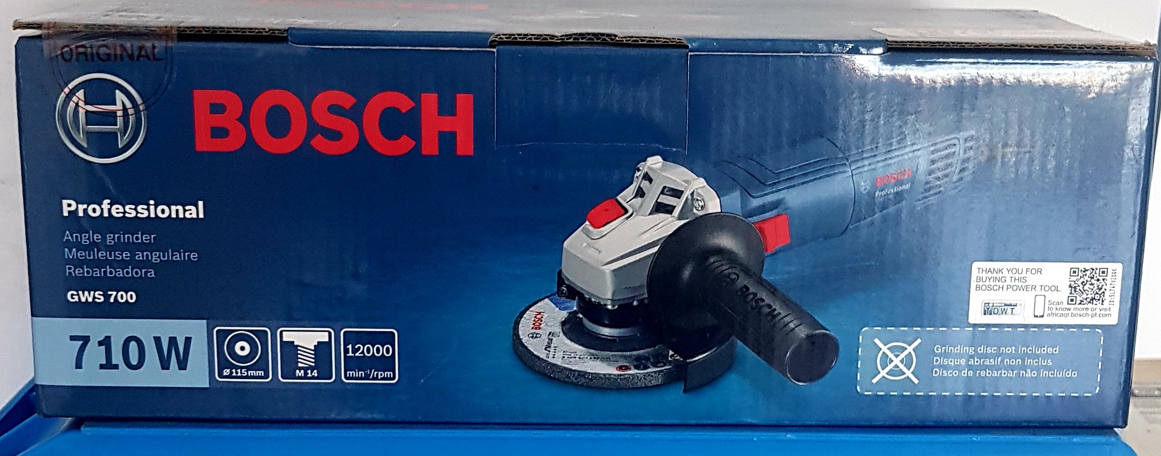 Bosch 710W Angle Grinder GWS 700 — Mobile Acoustics